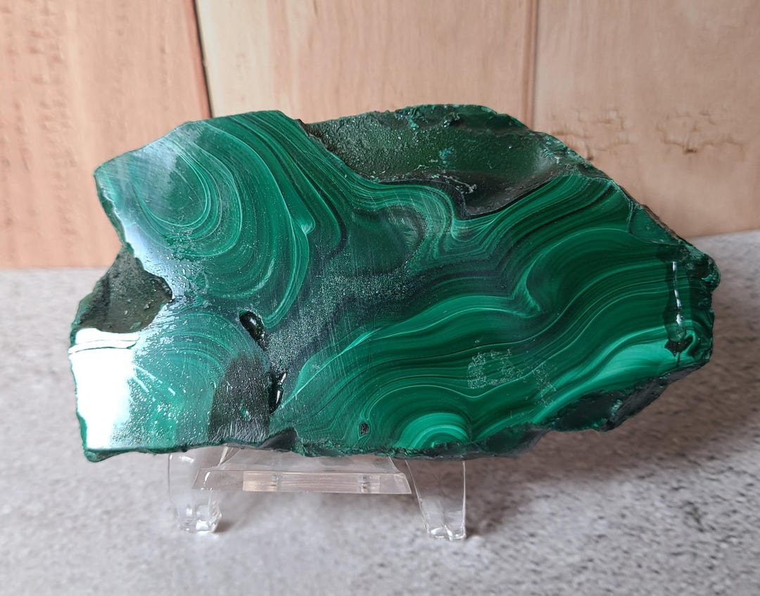 Malachite Slab - Etsy
