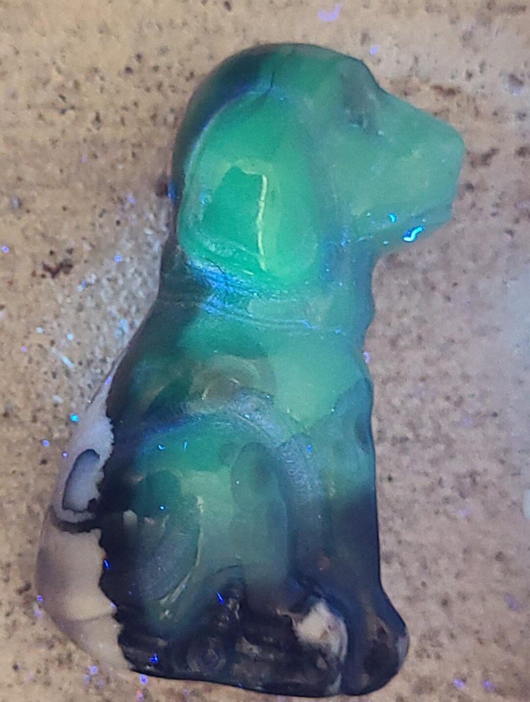 Volcano Agate Dog - Etsy