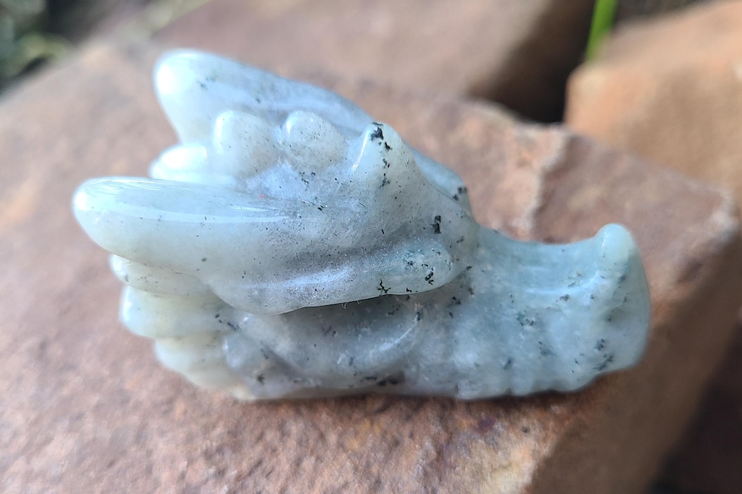 Labradorite Dragon Head - Etsy