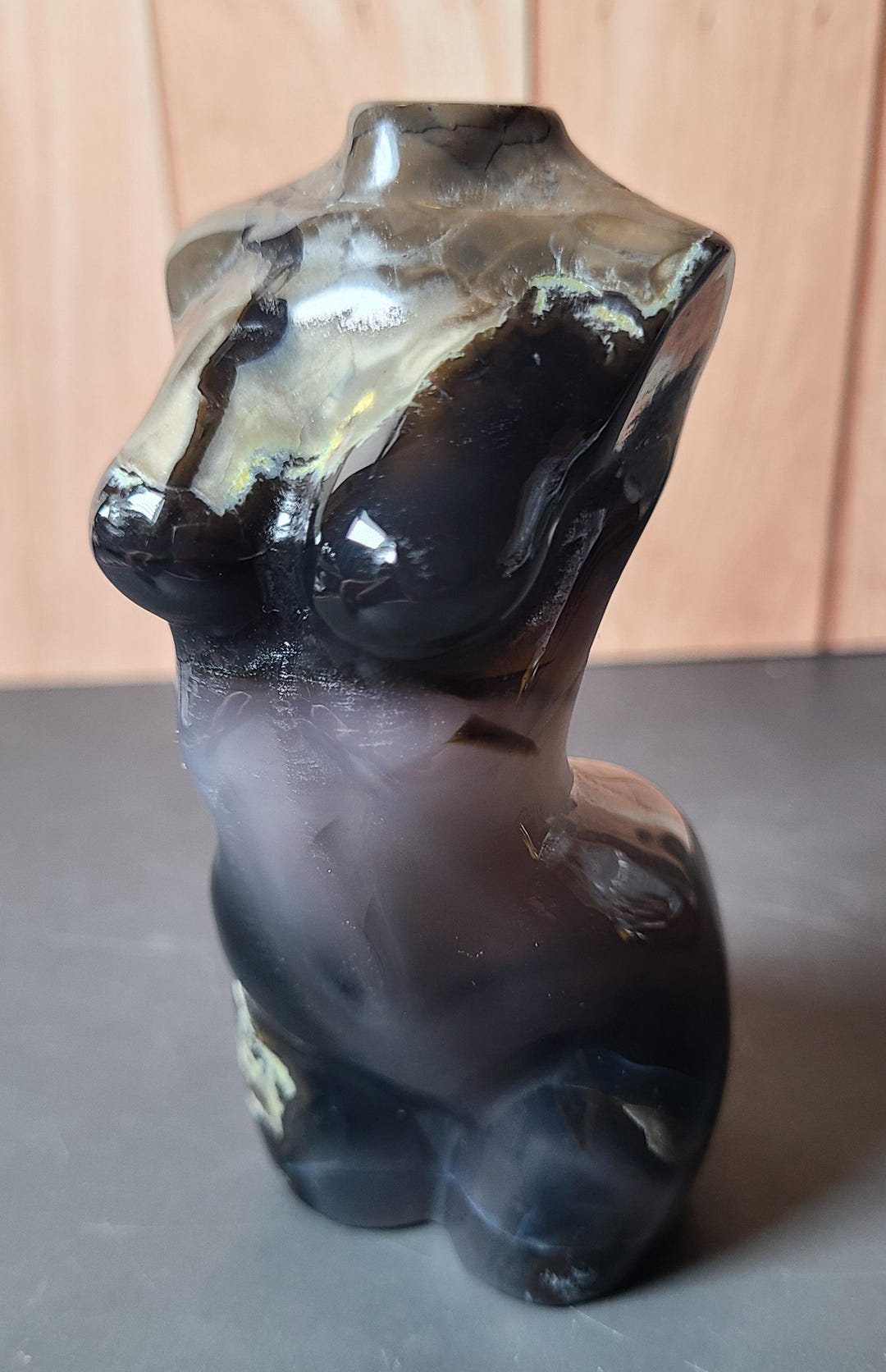 Large Volcano Agate Goddess Body - Etsy