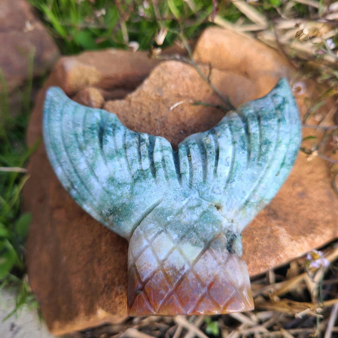 Ocean Jasper Mermaid Tail - Etsy