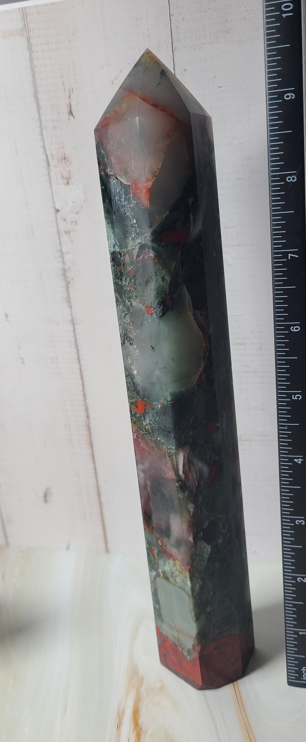 African Bloodstone Tower 732g - Etsy