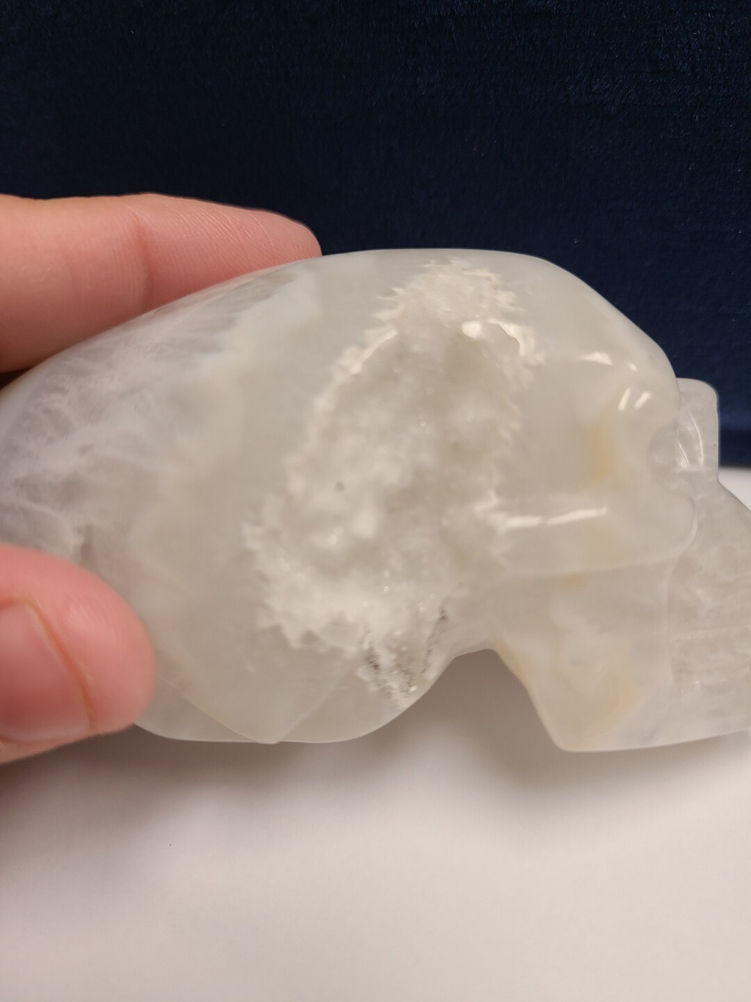 Elongated Alien Agate Skull - Etsy