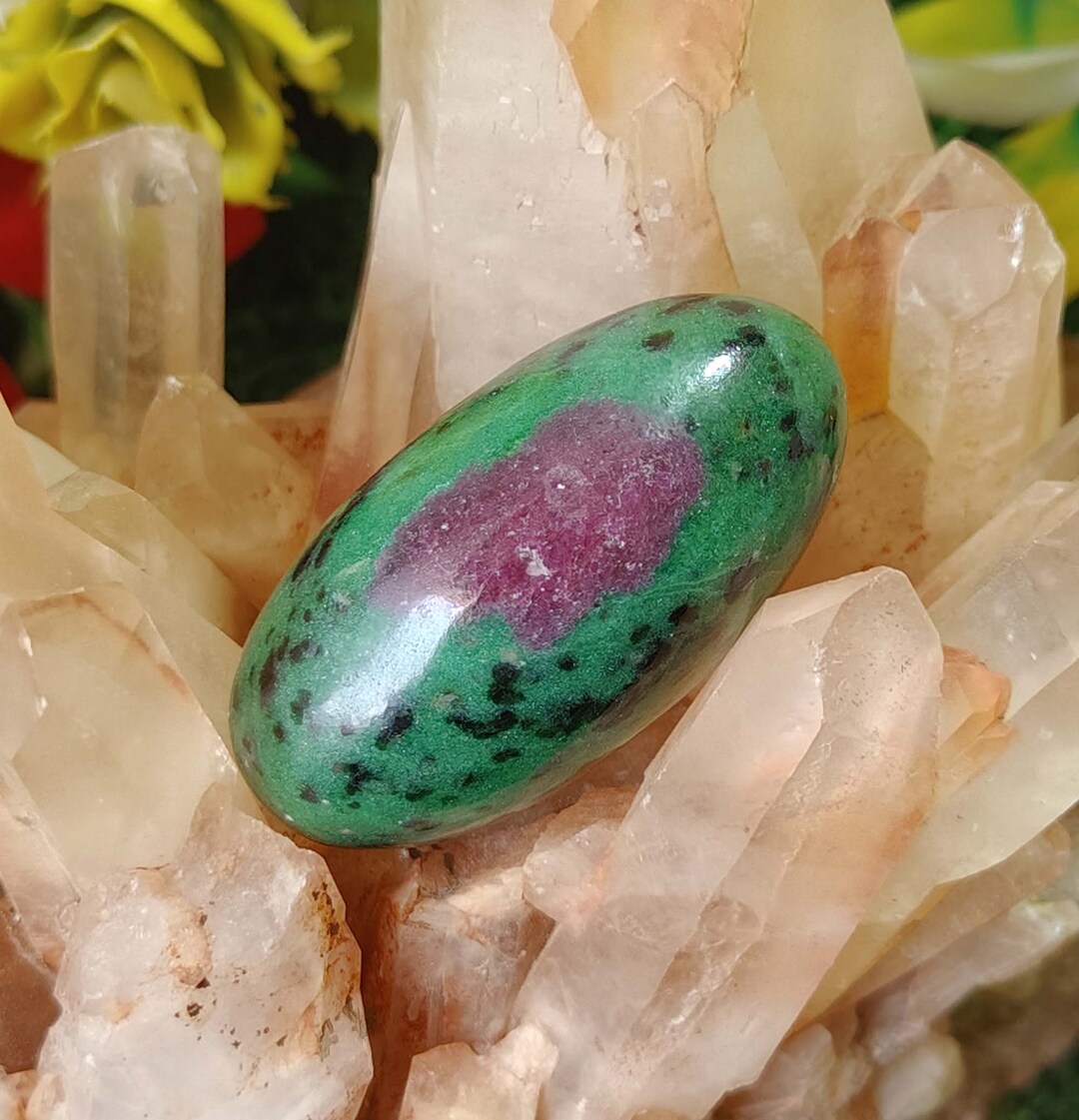 Ruby in Zoisite Shiva, Ruby in Zoisite Healing, Ruby Zoisite Lingam, Ruby Zoisite Handmade, Ruby ...