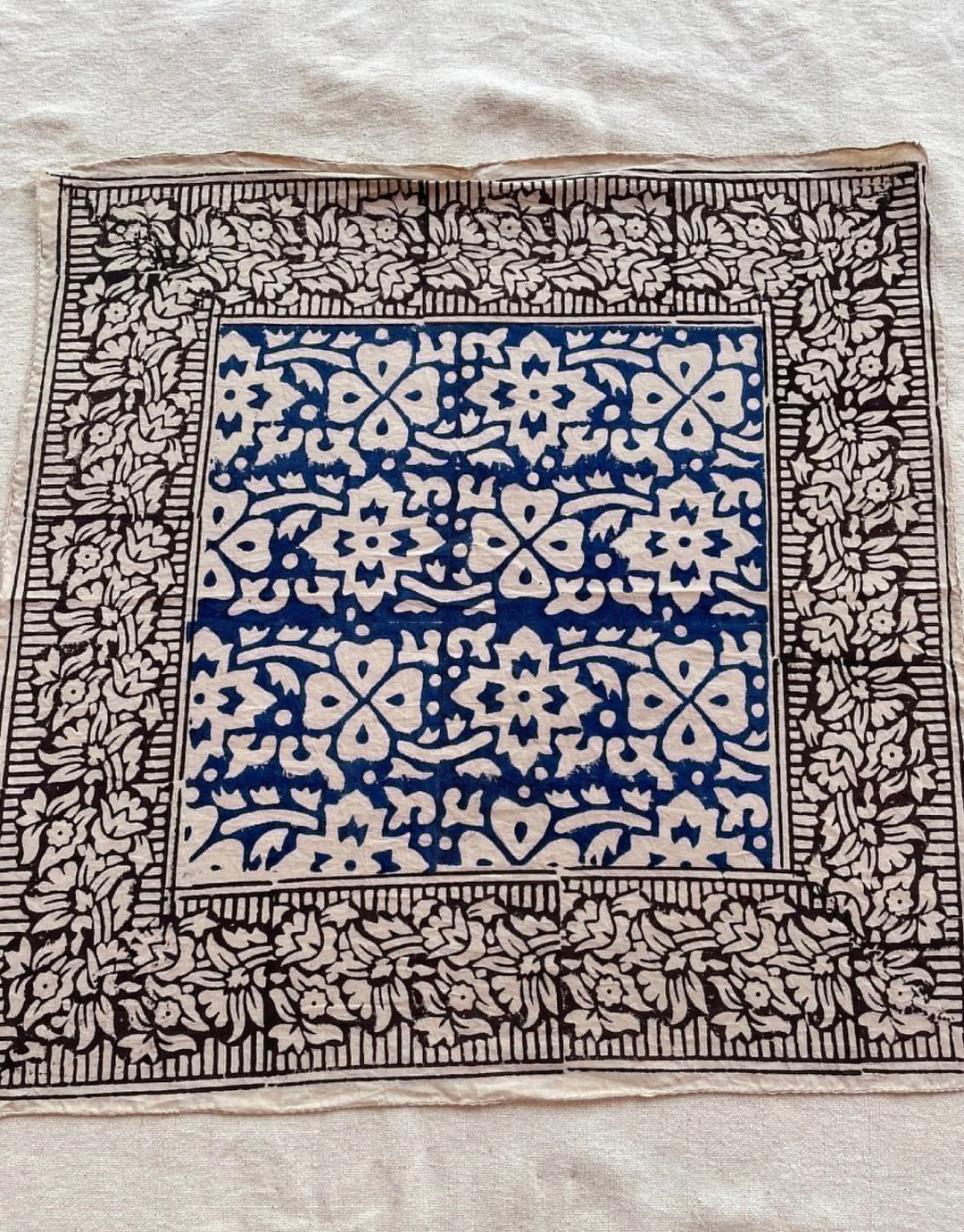 Hand Block Print Bandana,bandana,bandana Cotton,organic Cotton Bandana ...