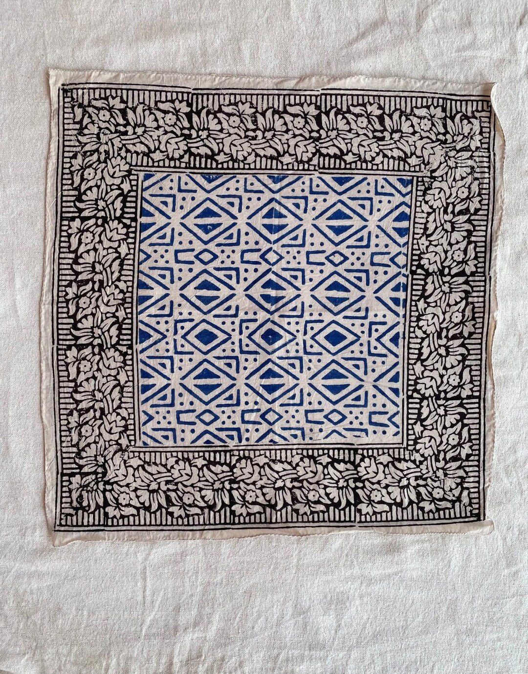 Hand Block Print Bandana,bandana,bandana Cotton,organic Cotton Bandana ...