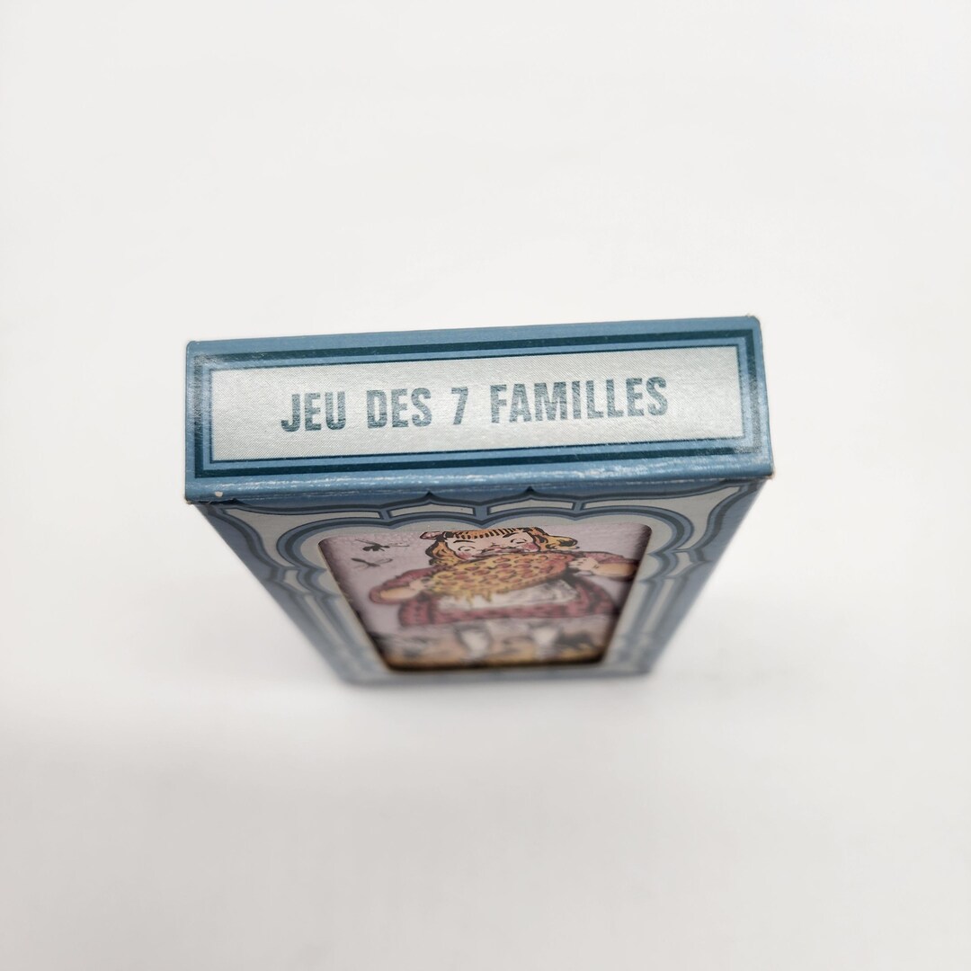 Vintage French the 7 Families Card Game Ducale - Etsy
