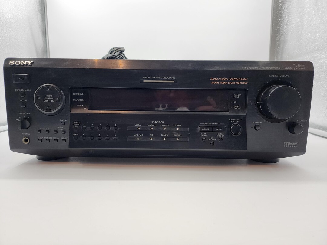 Vintage Sony Audio/video Receiver STR-DE725 - Etsy