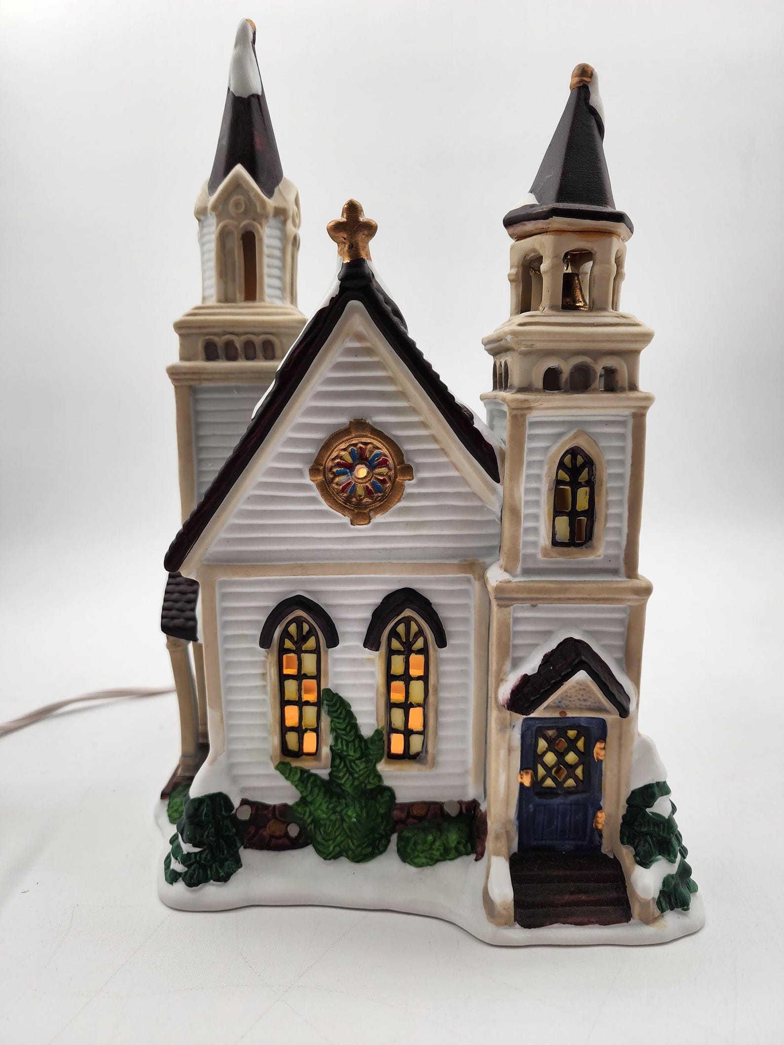 Owen Chapel 2002 Carole Towne Christmas Village Collection - Etsy