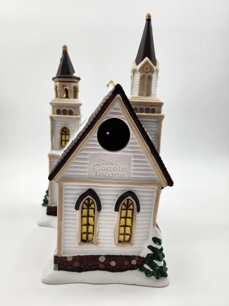 Owen Chapel 2002 Carole Towne Christmas Village Collection - Etsy