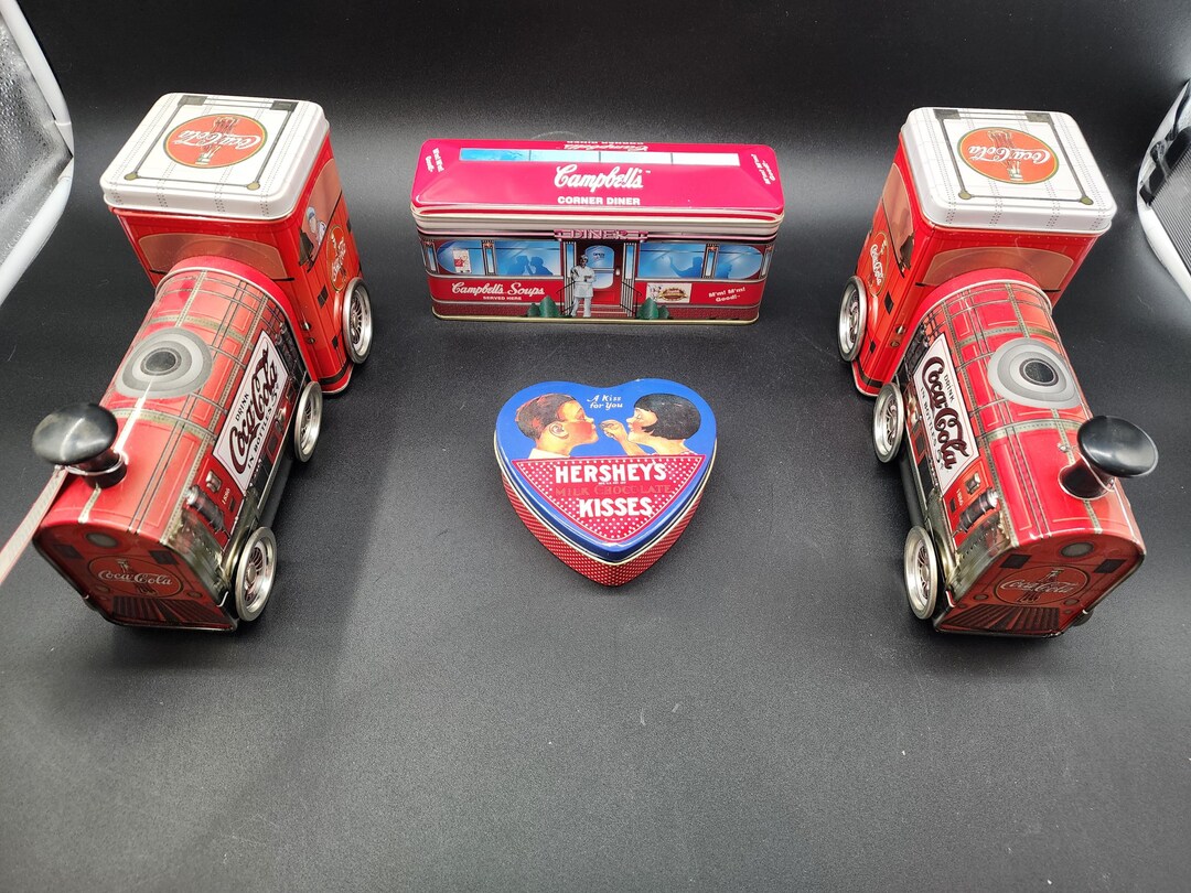 Coca-cola, Hershey's and Campbell's Collectible Metal Tins - Etsy
