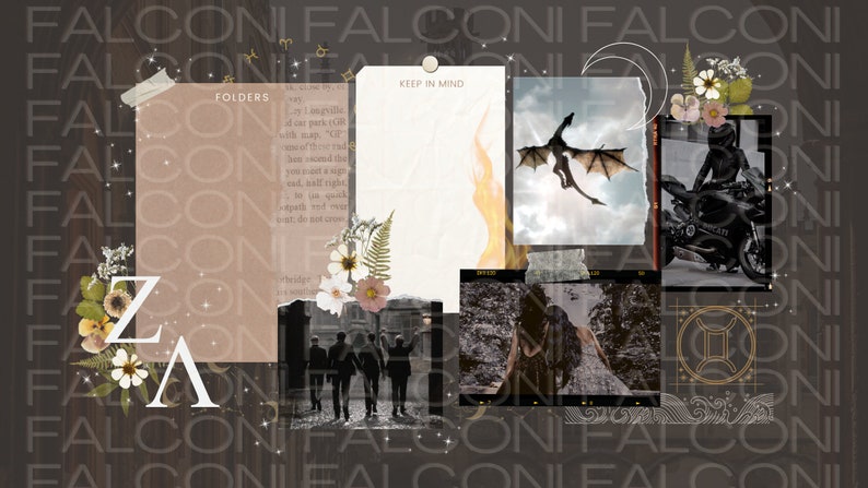 Wallpaper: Zodiac Academy Inspired - Etsy