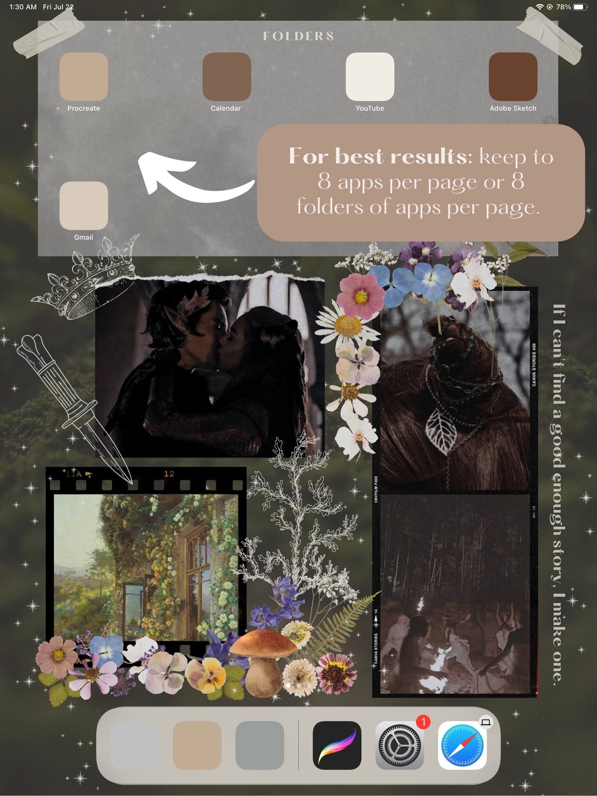 Wallpapers: iPad Wallpaper Pack Booktok Inspired 4 Books no Calendar - Etsy