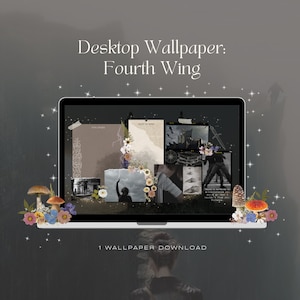 Wallpaper: Fourth Wing Inspired Wallpaper - Etsy