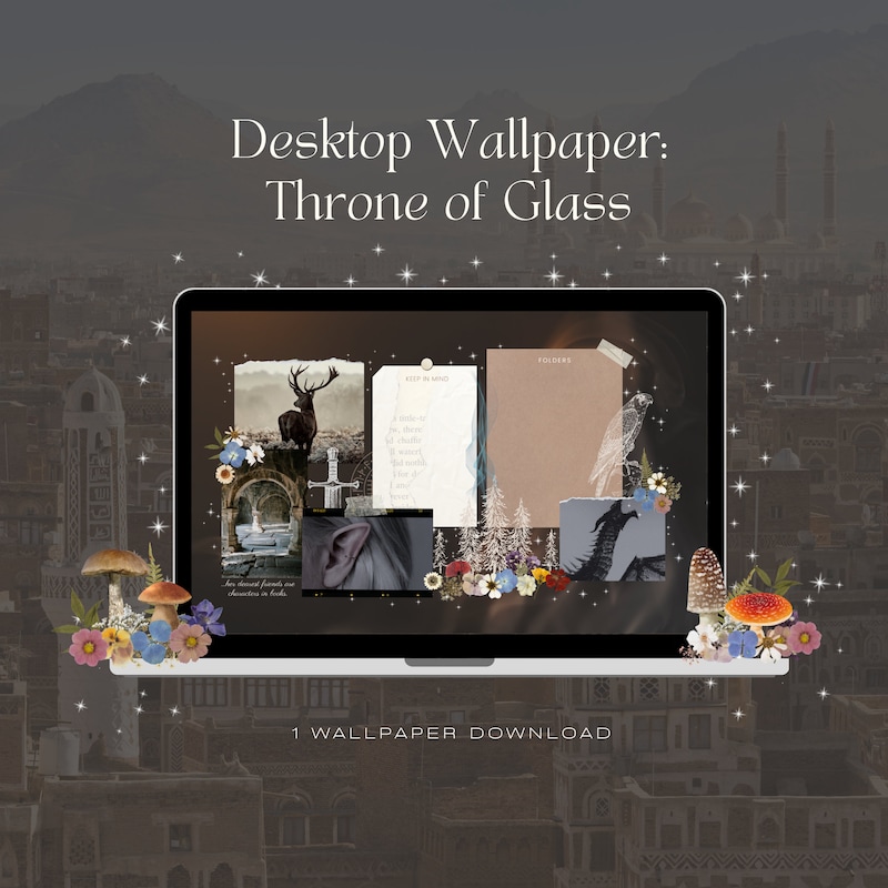 Throne of Glass Desktop Wallpaper - Etsy
