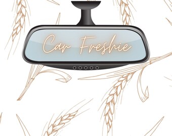 Western Car Freshie Cardstock - Etsy