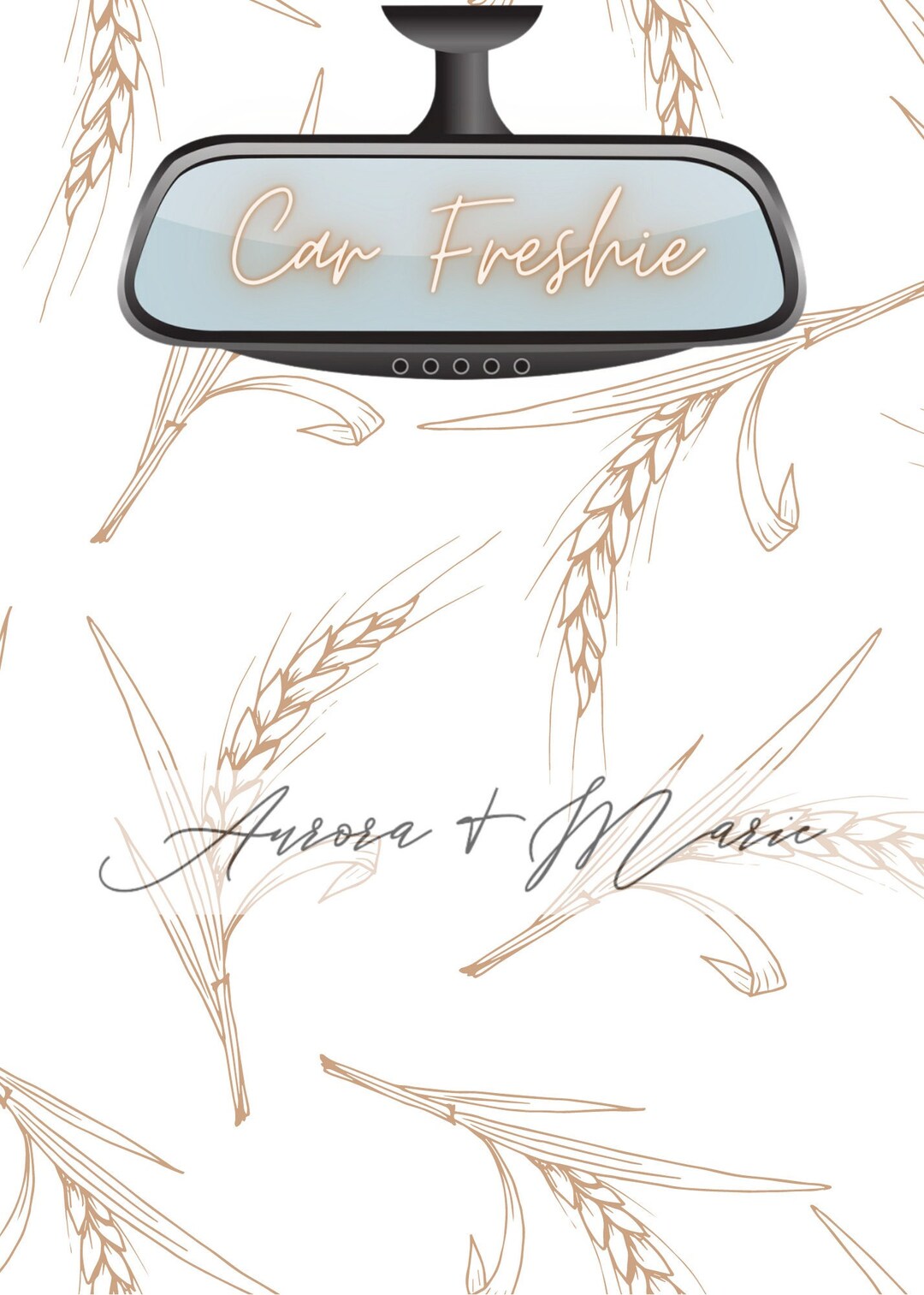 Western Car Freshie Cardstock - Etsy