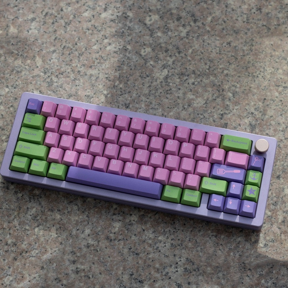 Gmk Star Keycap Set Pbt Keycaps Cherry Profile ISO Layout Keyboard ...