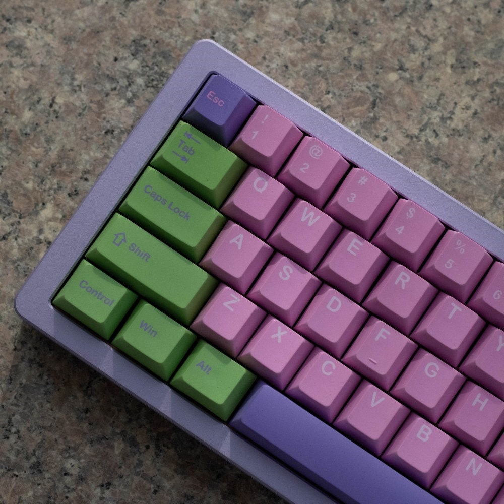 Gmk Star Keycap Set Pbt Keycaps Cherry Profile ISO Layout Keyboard ...