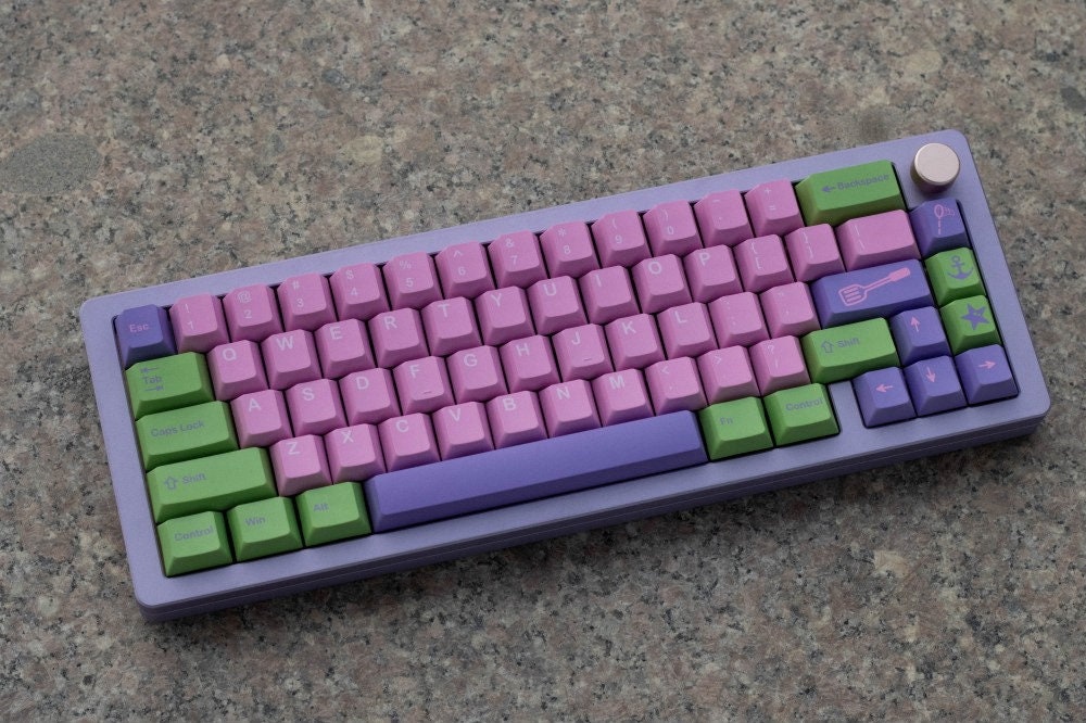 Gmk Star Keycap Set Pbt Keycaps Cherry Profile ISO Layout Keyboard ...