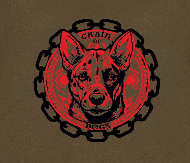 Chain of Dogs Malazan sleeve Unisex T-shirt - Etsy