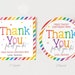 Editable Teacher Appreciation Week Gift Tags Thank You Teacher Gift Tag ...