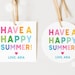 Editable Last Day of School Tag Thank You End of Year Teacher Gift Tags ...