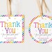 Editable Last Day of School Tags Thank You End of Year Teacher Gift Tag ...