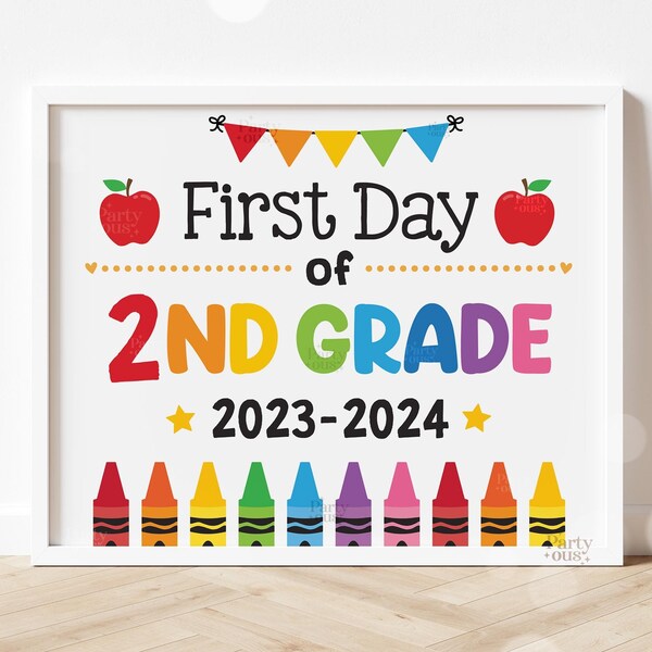 Hello 2nd Grade - Etsy