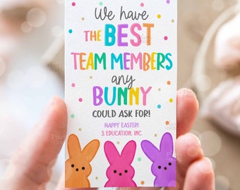 Editable Easter Basket Tags Printable Tags Instant Download - Etsy