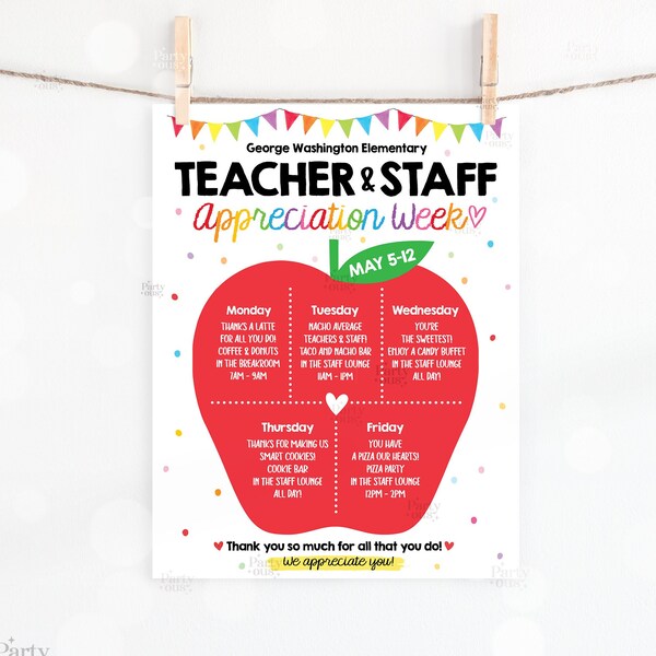 Teacher Appreciation Week - Etsy