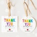 Editable Teacher Appreciation Week Printable Gift Tags Thank You ...