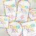 Editable Teacher Appreciation Week Gift Tags Thank You Teacher Gift Tag ...