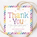 Editable Last Day of School Tags Thank You End of Year Teacher Gift Tag ...