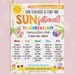Editable Teacher Appreciation Week Itinerary Poster Teachers Staff ...