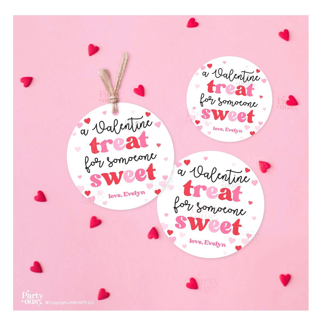 Editable Valentines Day Gift Tag Happy Valentine Tags Class Kids ...