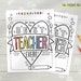 Teacher Appreciation Week Printable Teacher Appreciation Gift Thank You ...
