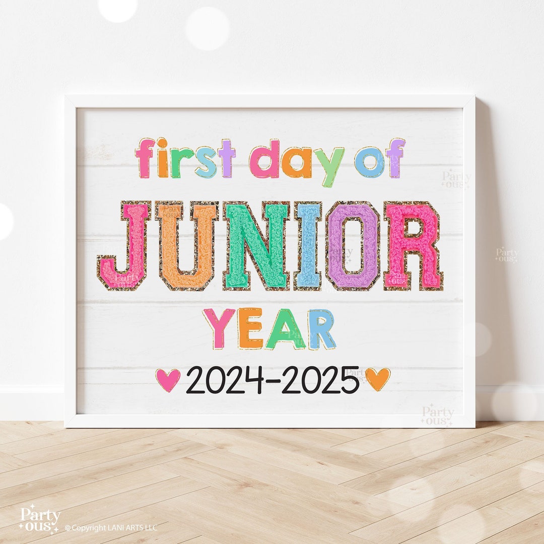 Back to School Sign First Day of School Signs Printable First Day of ...