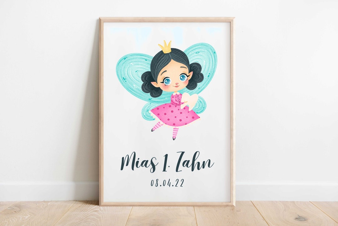 Tooth Fairy Poster Dental Fairy Certificate for Printing Dental Fairy ...