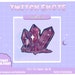 Amethyst Crystal Emote Twitch Emotes Pre Made Emotes Witchy Kawaii ...