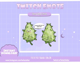 Twitch Weed Emotes - Etsy UK