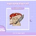 Cute Pastel Pink BRB Bubble Letter Emote Pastel kawaii streamer Twitch ...