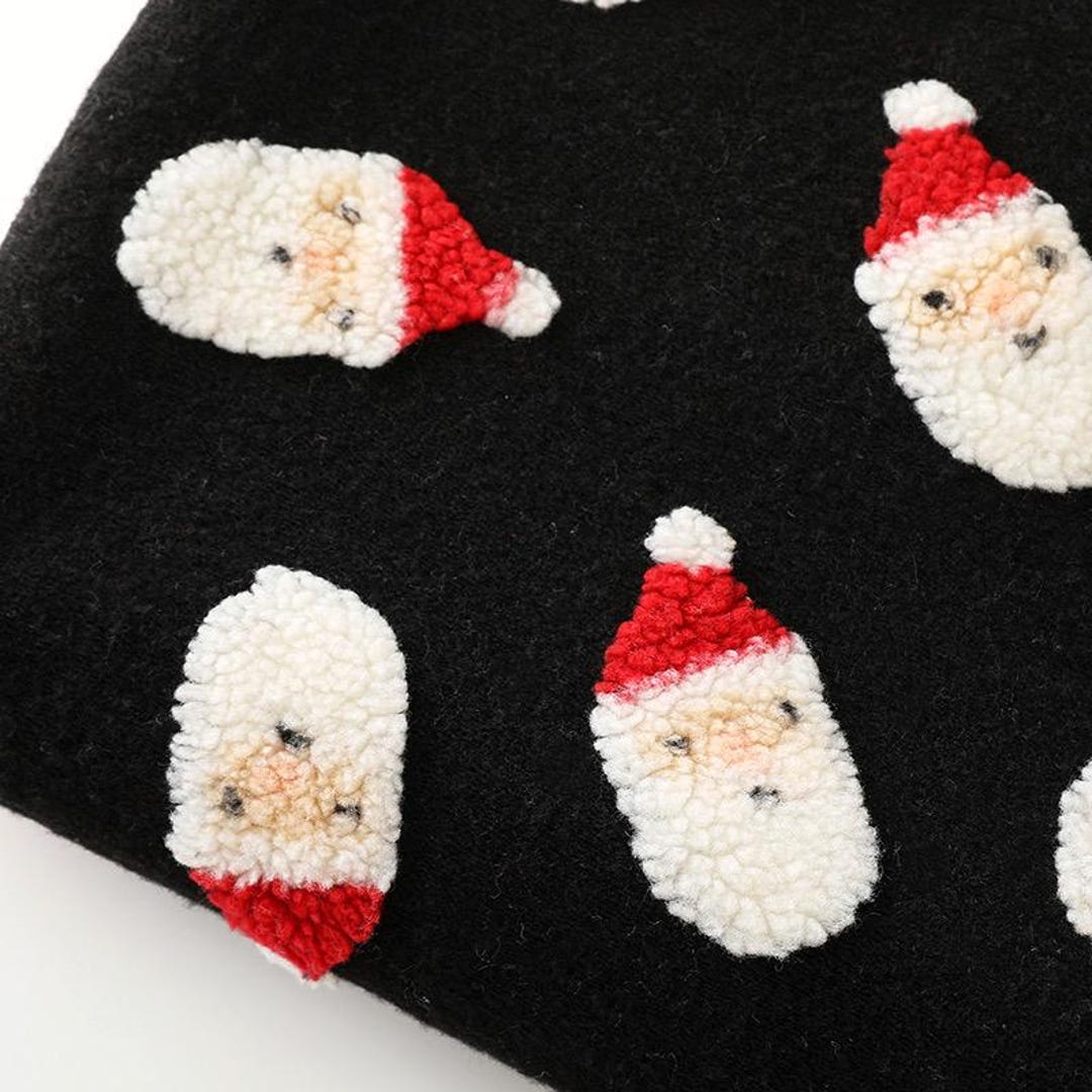 Christmas Fabric,santa Fabric,plush Fabric,blanket Fabric,cuddle Fabric ...