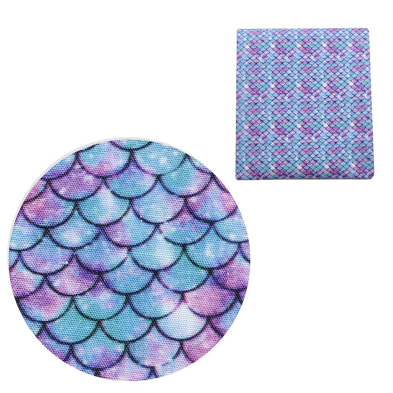 Mermaid Fabric,fish Scales Fabric,cushion Fabric,tablecloth Fabric ...