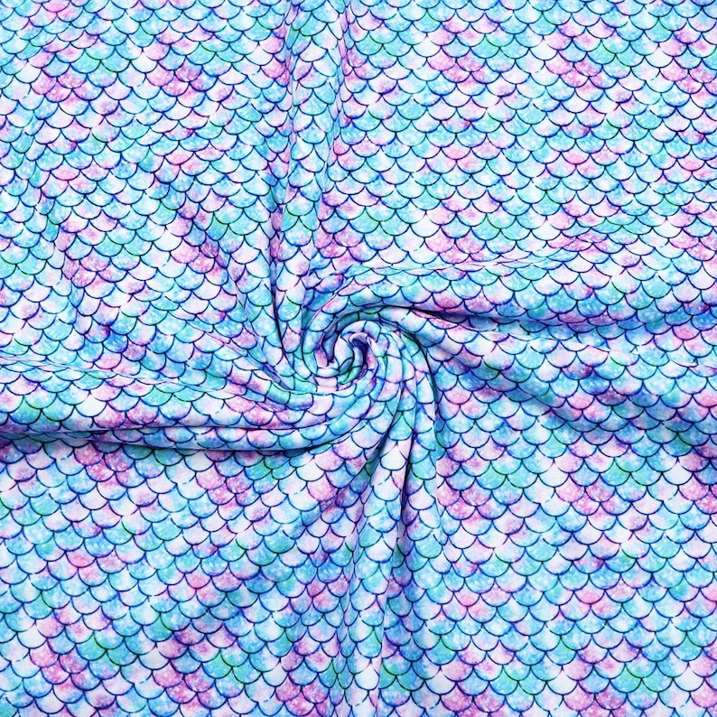Mermaid Fabric,fish Scales Fabric,cushion Fabric,tablecloth Fabric ...