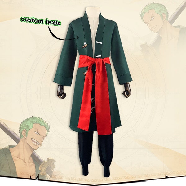 Roronoa Zoro Costume - Etsy