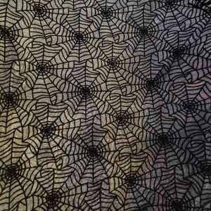 Halloween Fabric,spider Web Fabric,black Lace Fabric,festive Fabric ...