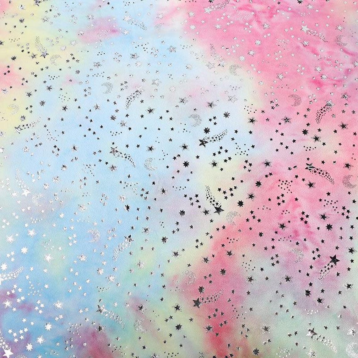 Rainbow Minky Fabric,star Fabric,blanket Fabric,cuddle Fabric,minky ...