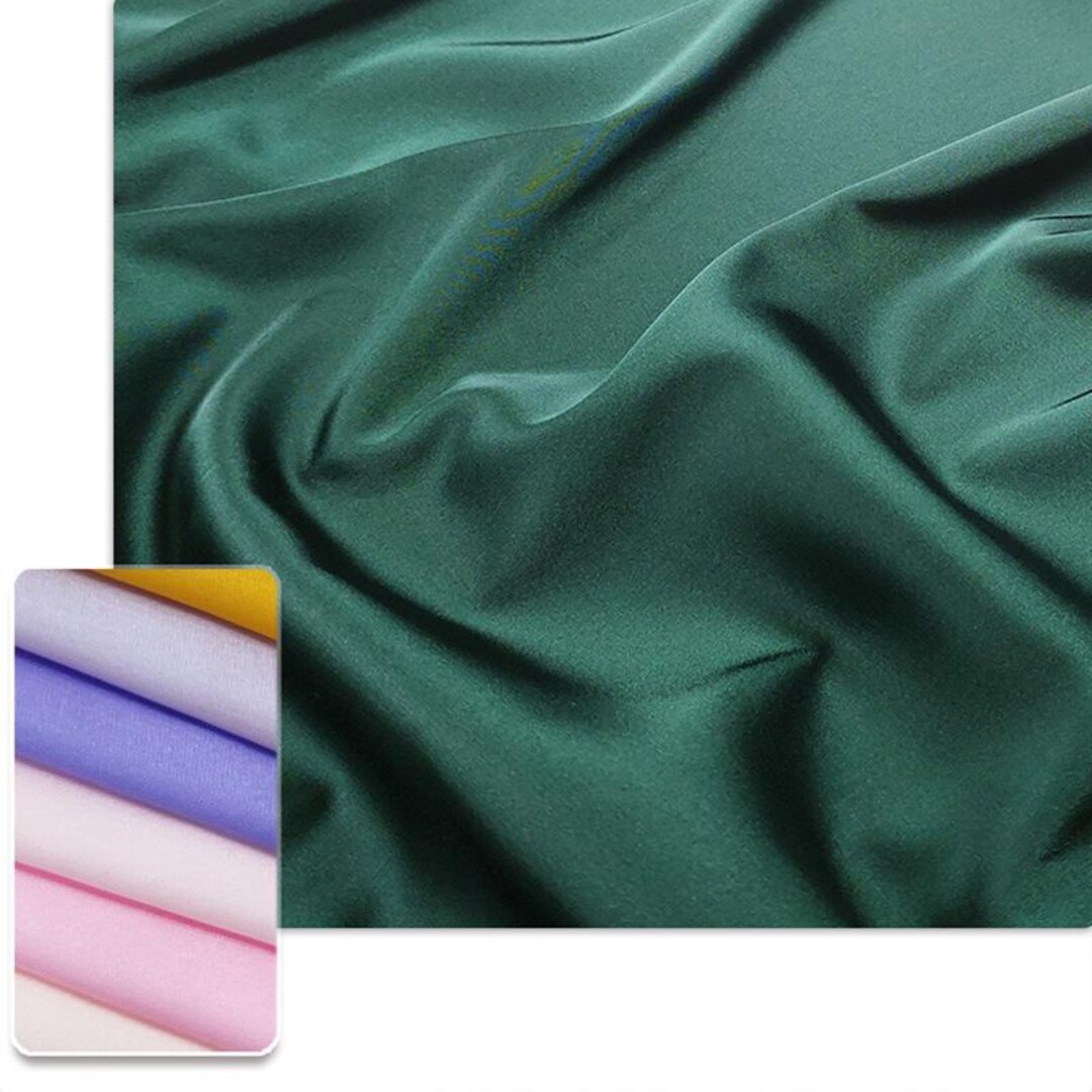 Solid Satin Fabric,curtain Fabric,plain Fabric,soft Fabric,dress Fabric ...