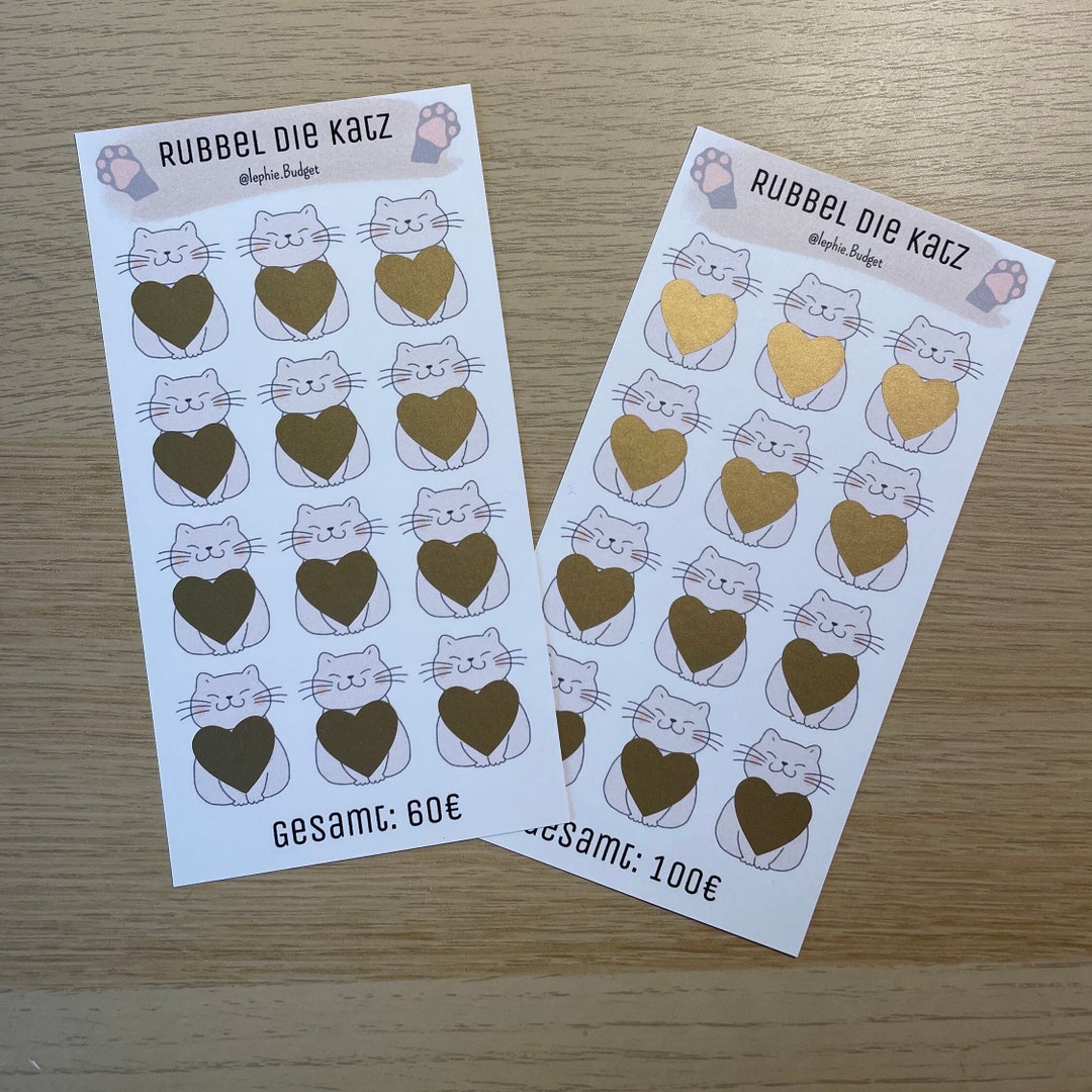 Scratch the Cat / Scratch Challenge / Challenge / Suitable A6 Binder - Etsy